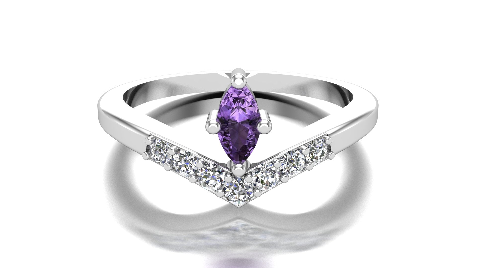 Eternal Sunshine Ring (925 Sterling Silver) – Amerah