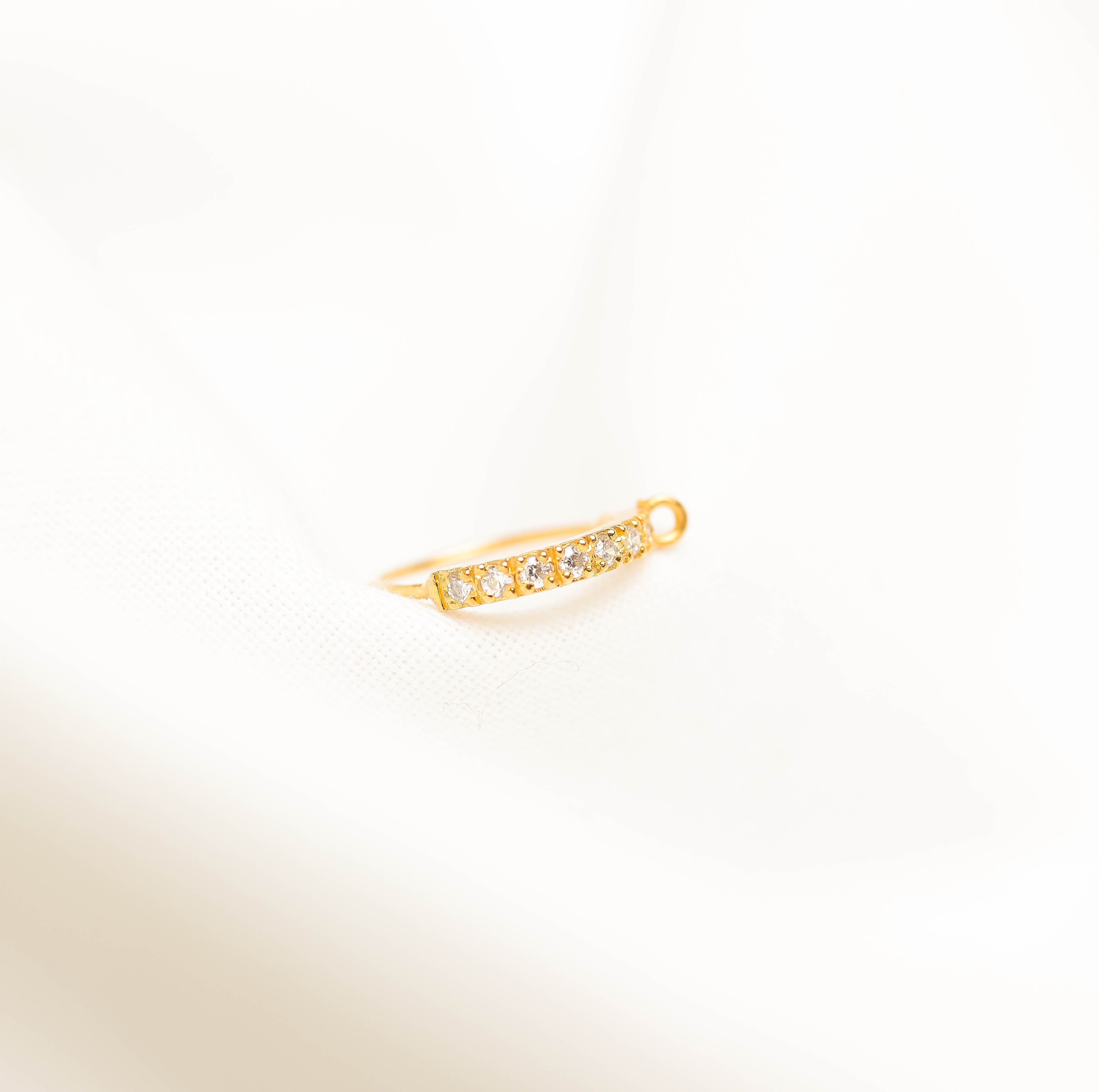 The Round Nose Ring (Gold Plated 925 Sterling Silver) – Amerah